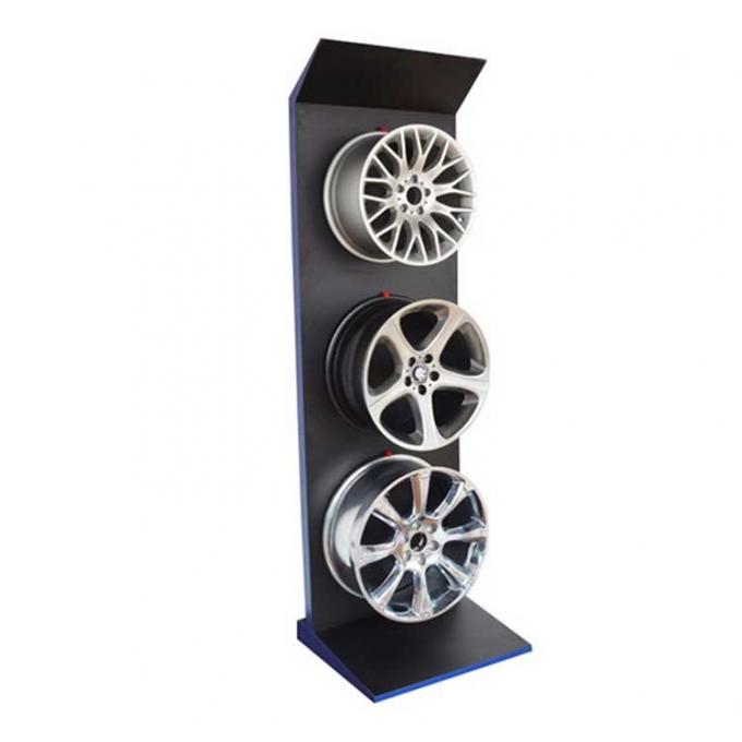Custom Floor Standing Wheel Rack Alloy Wheel Rim Display Stand